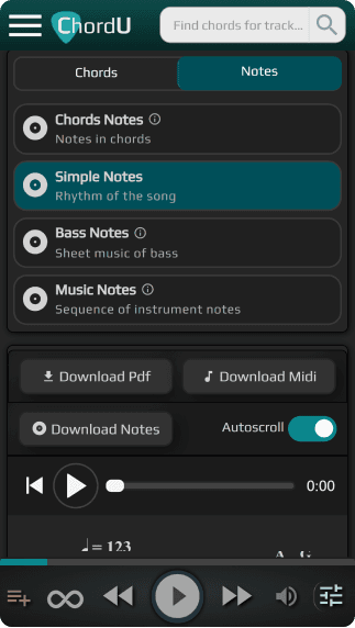 ChordU Features Page